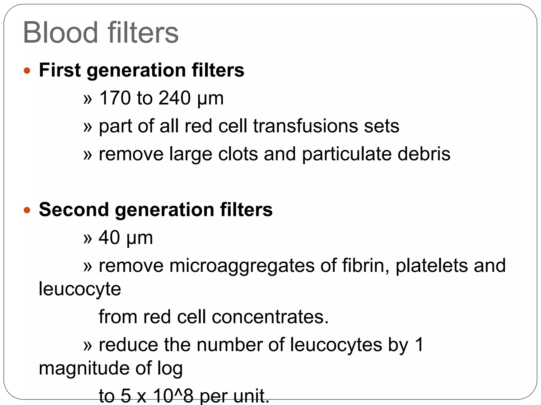 Leucodepletion | PPTX