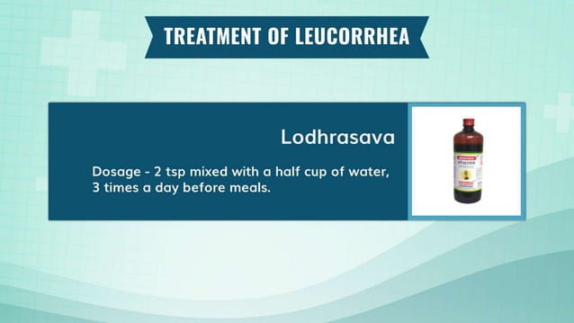Complete Ayurvedic Treatment of Leucorrhea | PPT