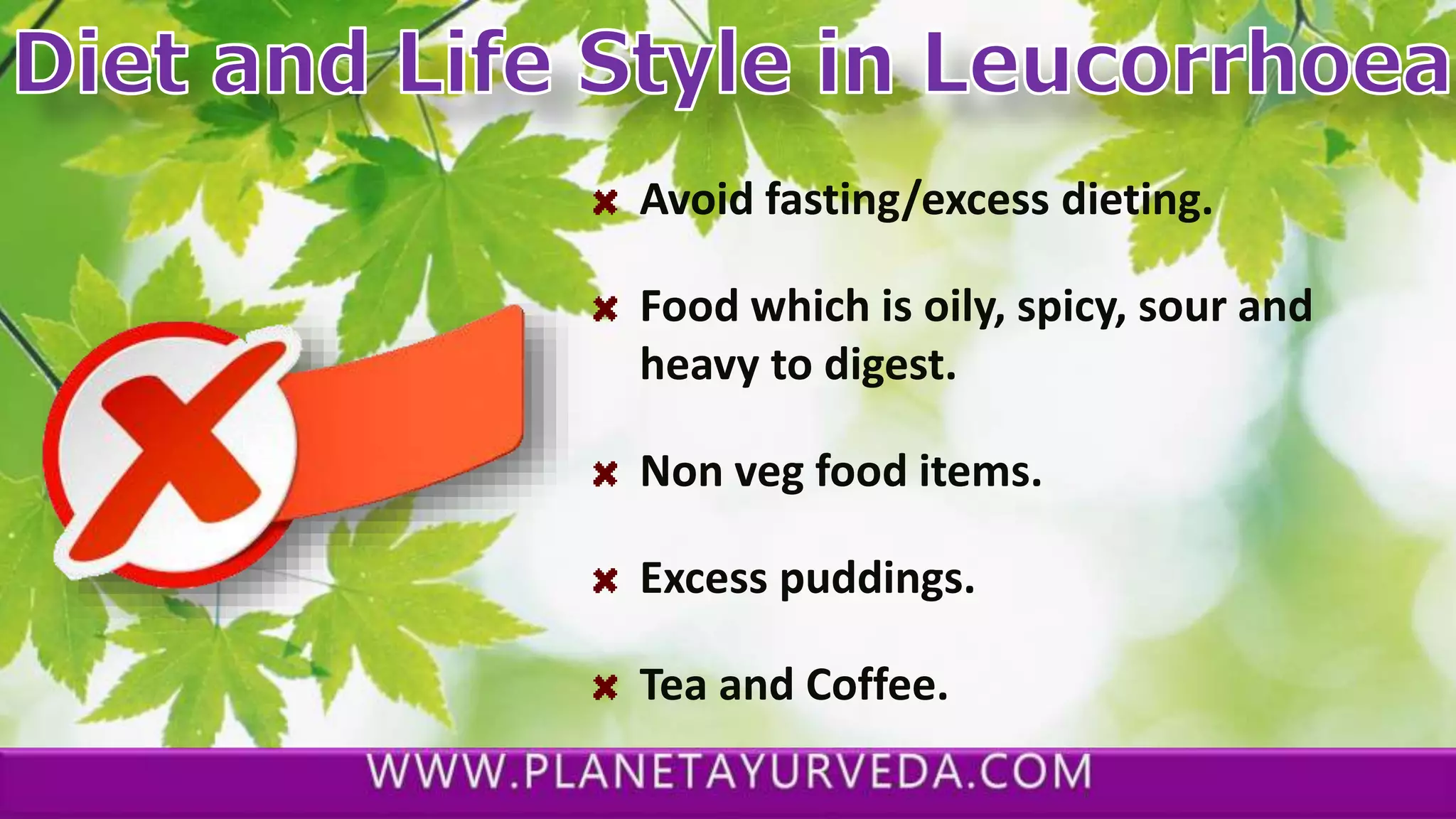Leucorrhoea - Whitish Discharge Causes Symptoms & Diet | PPTX