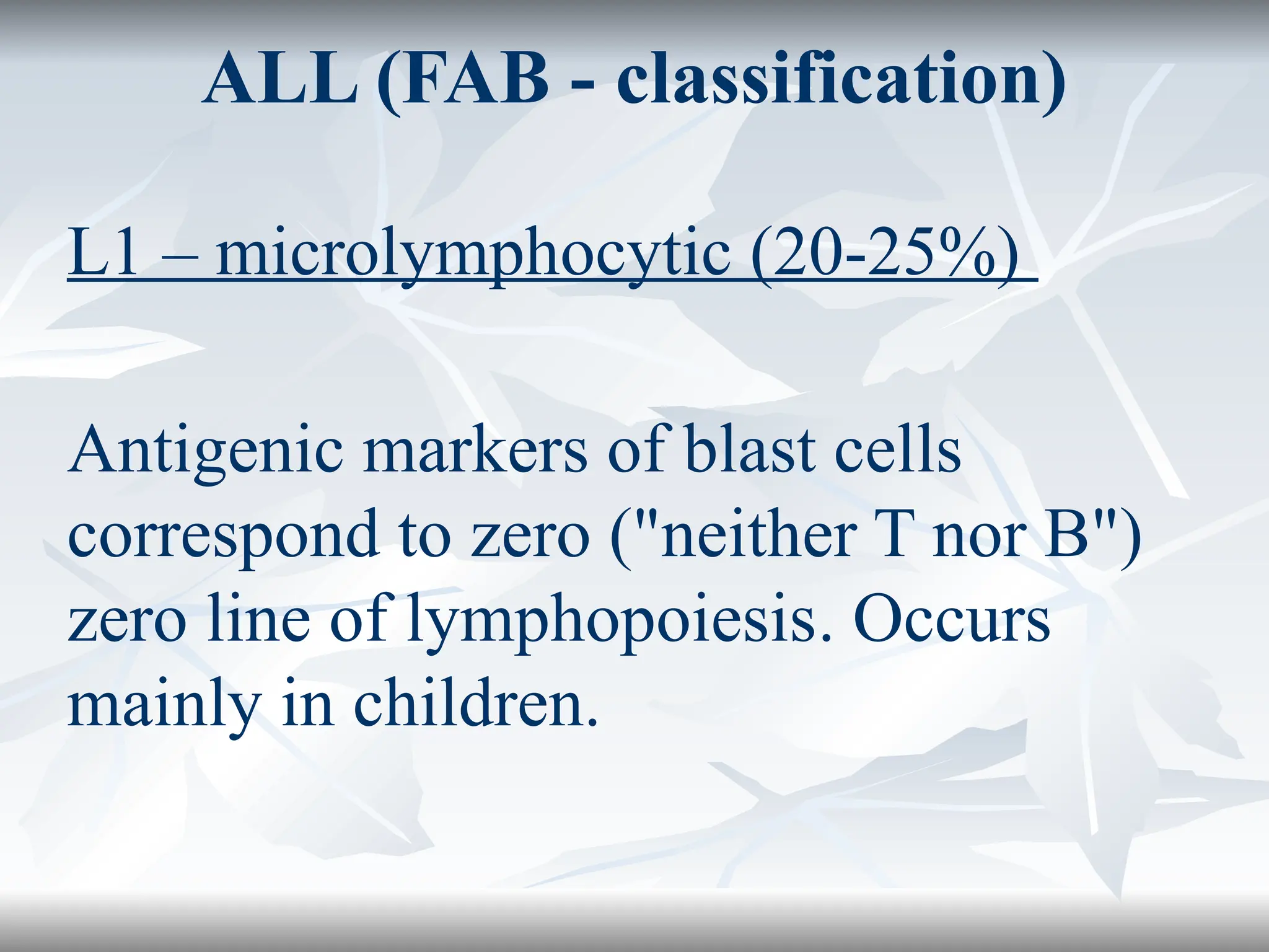 Leukaemias presentation myeloma type leukemoid | PPTX