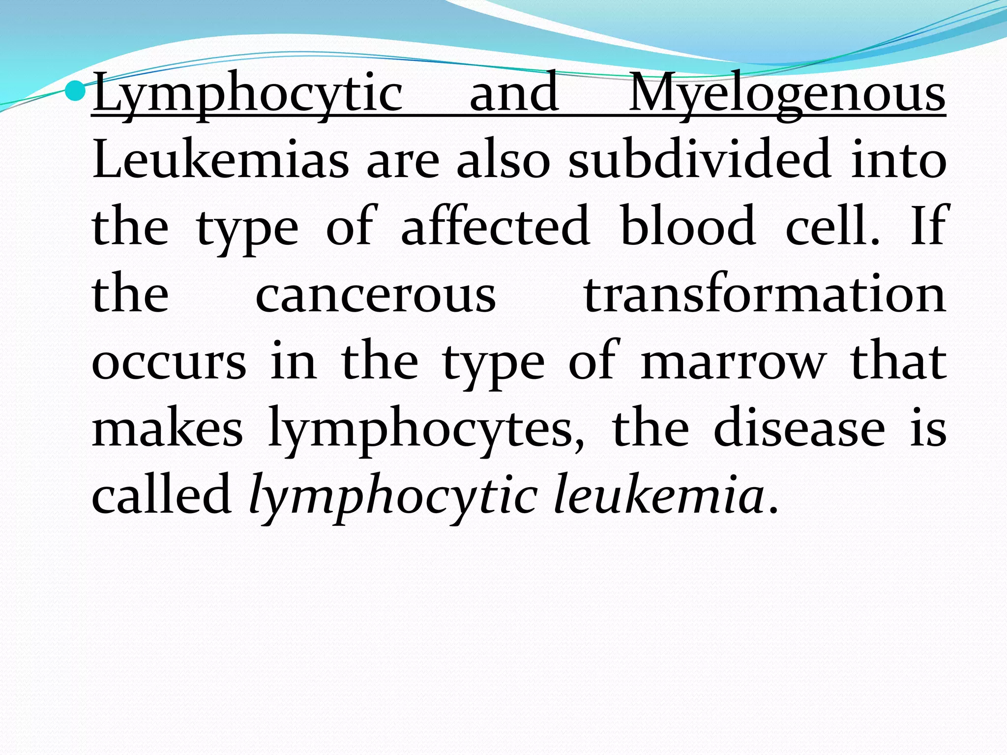 Leukemia | PPTX