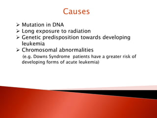 Leukemia | PPTX