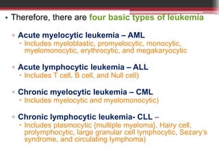 Leukemia | PPTX