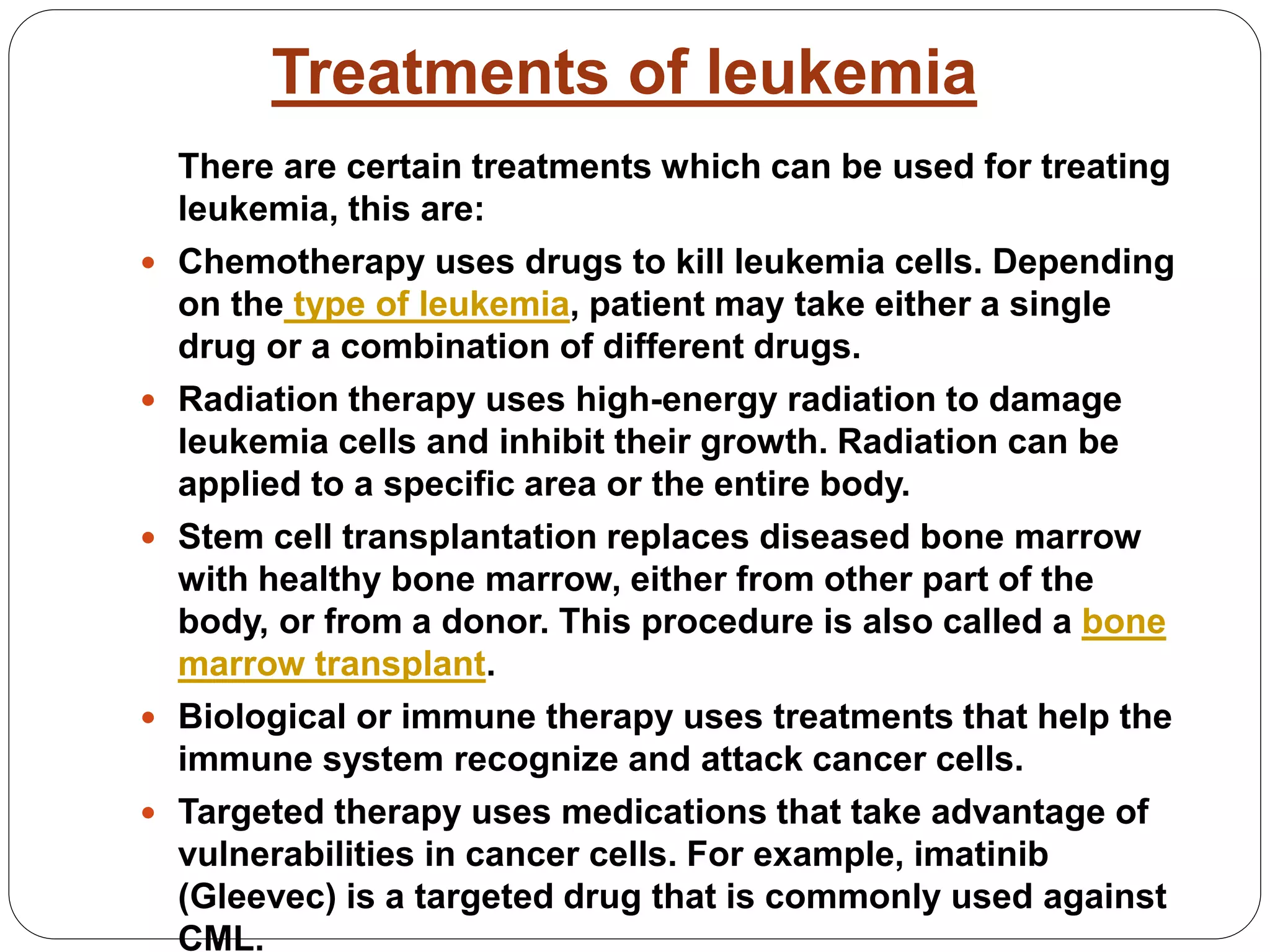 Leukemia | PPTX