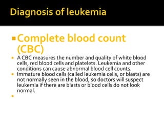 Leukemia by waheed javed | PPT