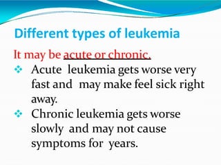 Leukemia | PPTX