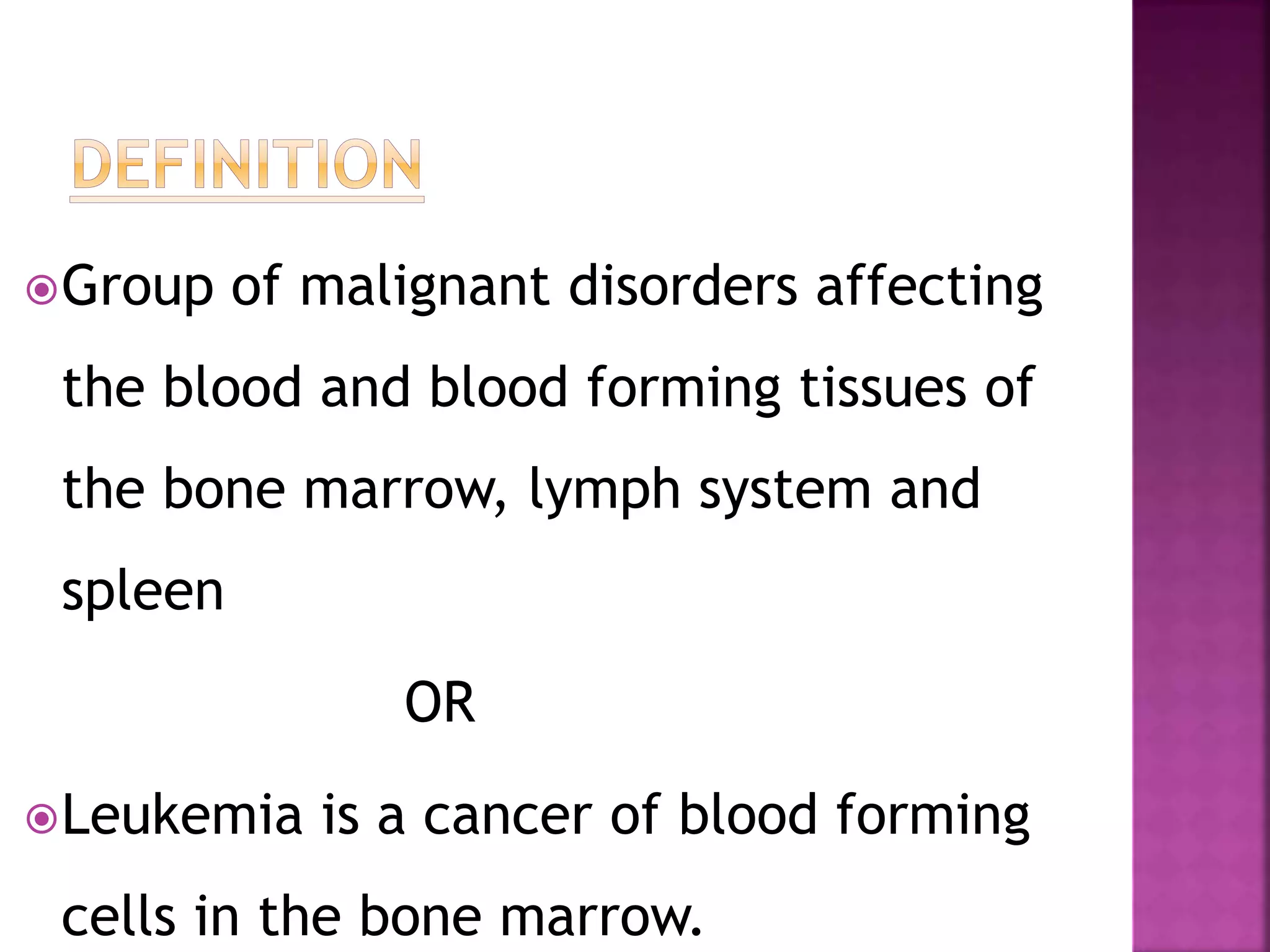 Leukemia | PPTX