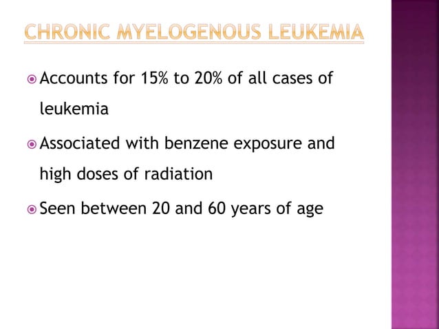 Leukemia | PPTX | Cancer | Diseases and Conditions