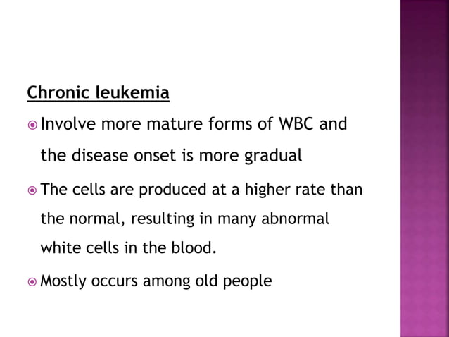 Leukemia | PPTX | Cancer | Diseases and Conditions