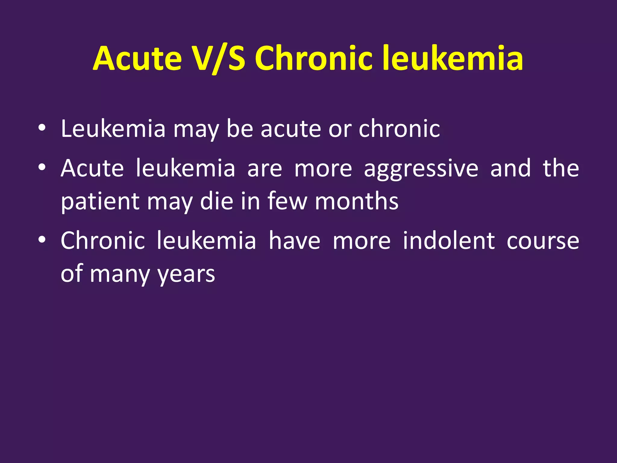 Leukemia , causes, clinical features, raktarbud | PPTX