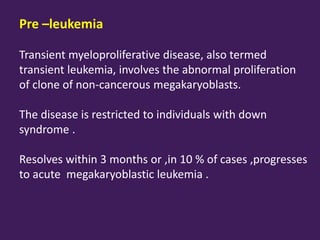 Leukemia , causes, clinical features, raktarbud | PPTX