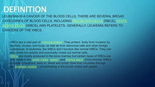 Leukemia | PPT