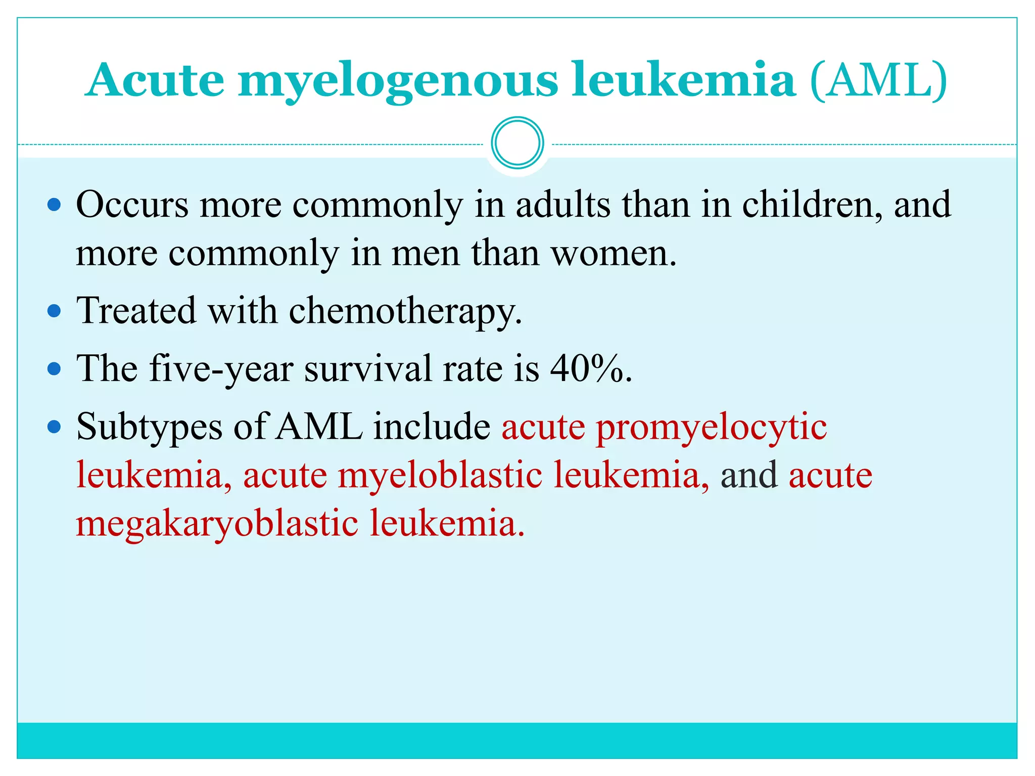 Leukemia | PPTX