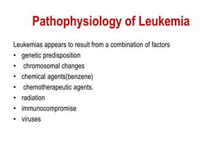 leukemia.pptx | Blood Disorders | Diseases and Conditions