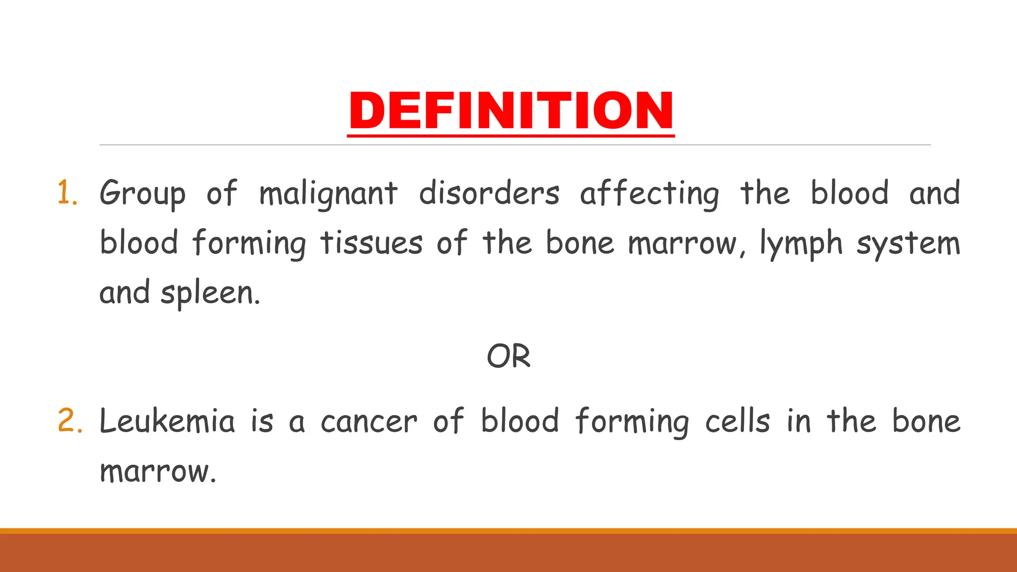 LEUKEMIA, blood disorders, blood cancerpptx | PPTX
