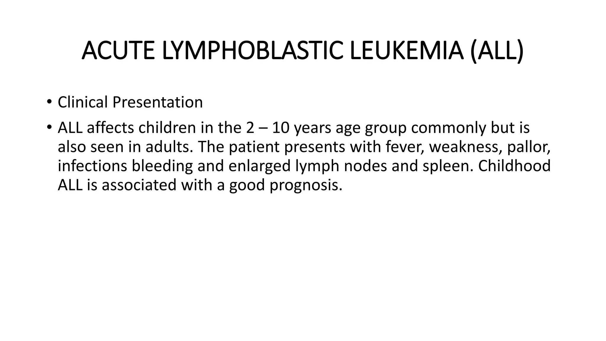LEUKEMIALeukemia, historic perspective, etiology, risk factors ...