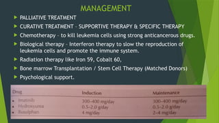 LEUKEMIA By Dr. Prashanth R Gadgade..... | PPTX