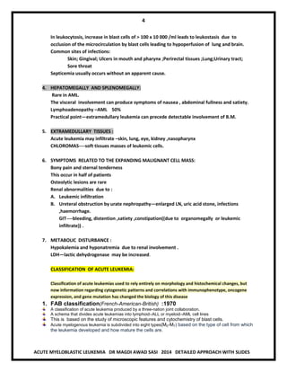Leukemia --acute myeloid leukemia --- magdi sasi | PDF