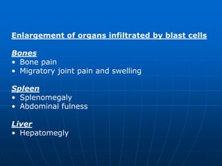 Leukemia - Teaching practice in nursing medical surgical | PPT