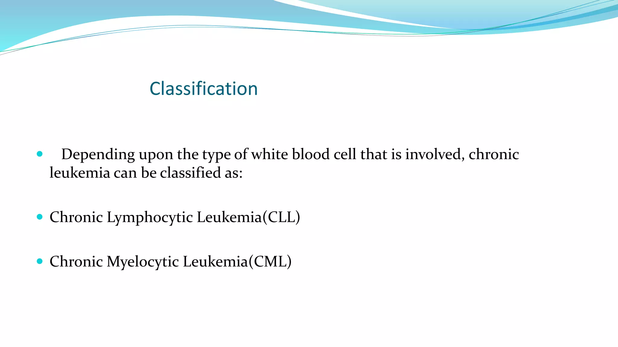 Leukemia and its types presentation 1 | PPTX