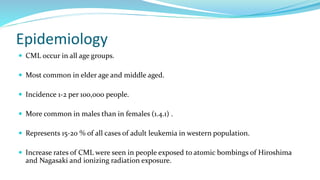 Leukemia and its types presentation 1 | PPTX