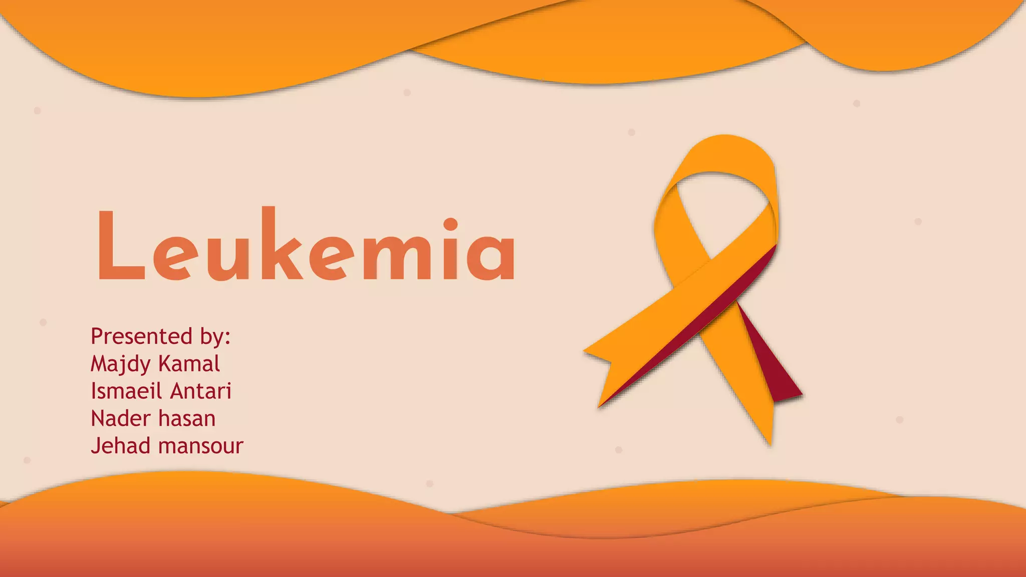 Leukemia Disease by Slidesgo (1).pptx