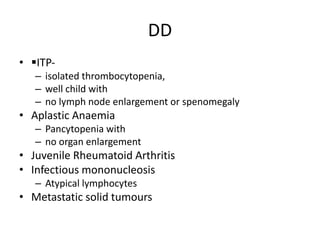 Leukemia in Children | PPTX