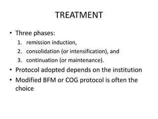 leukemia in children with difference btw all and bll | PPTX | Blood ...