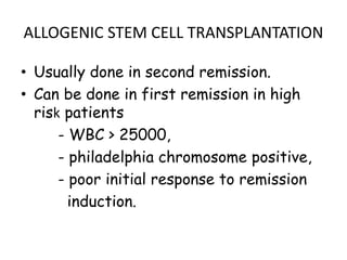leukemia in children with difference btw all and bll | PPTX | Blood ...