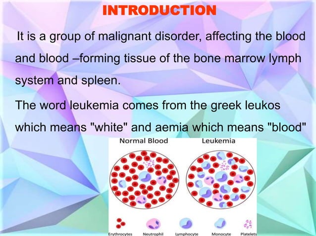 LEUKEMIA | PPTX | Blood Disorders | Diseases and Conditions
