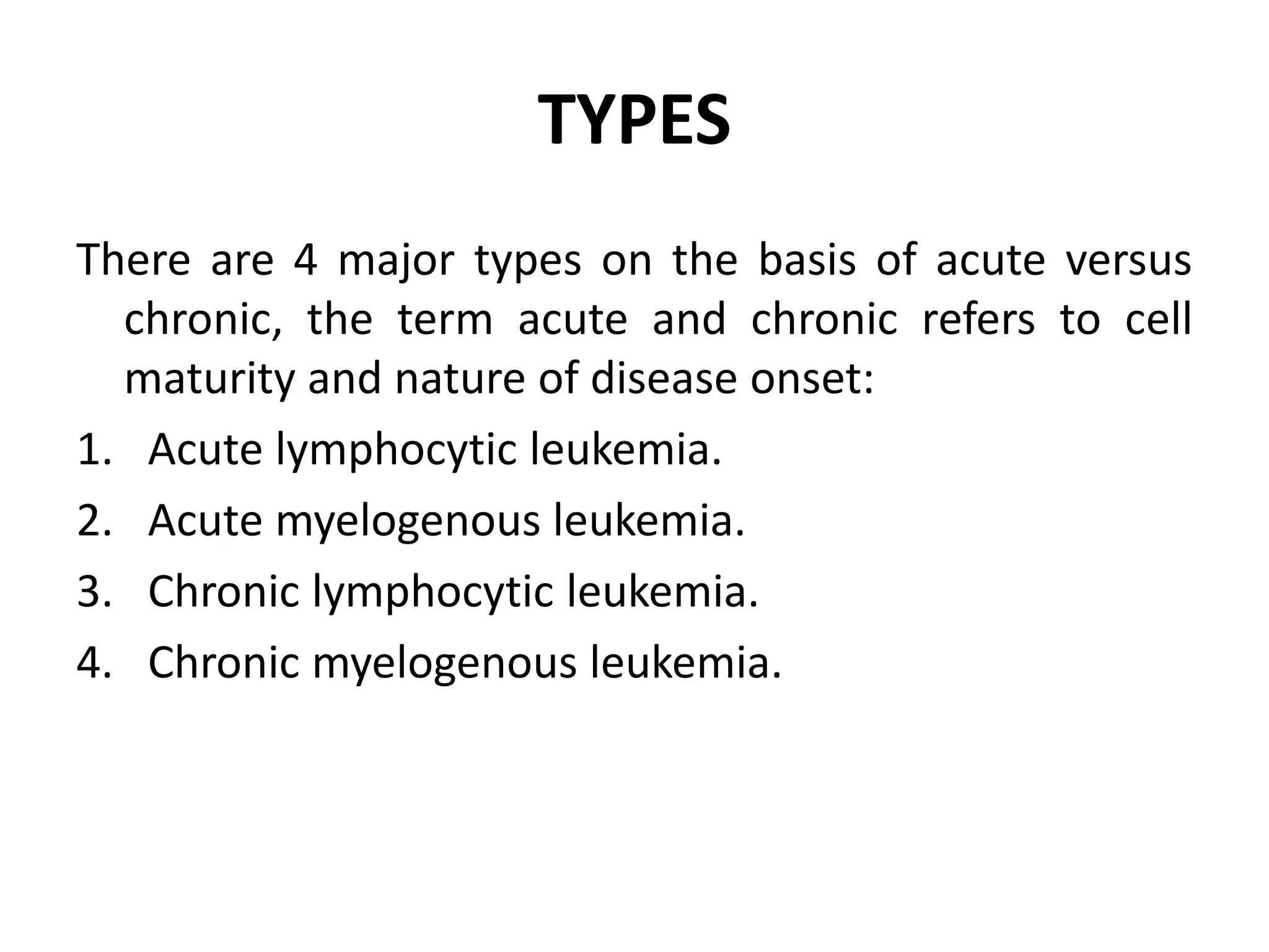 Leukemias | PPTX