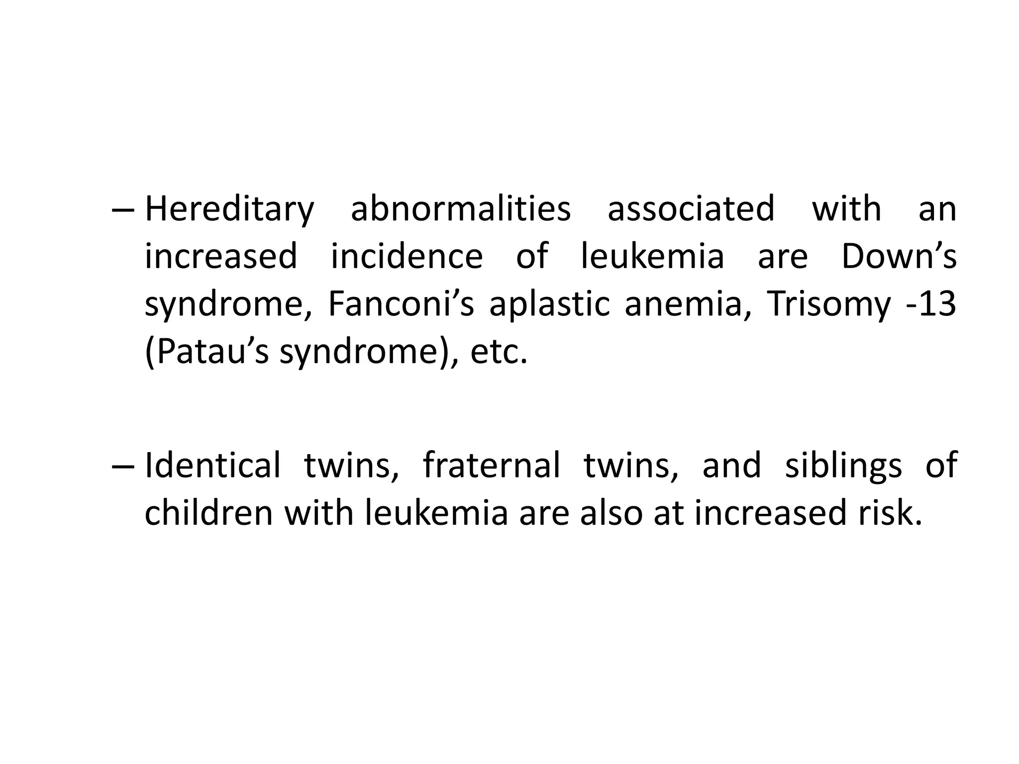 Leukemias | PPTX