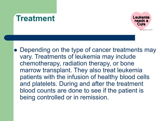 An update of Acute leukemia in children.ppt | Blood Disorders ...