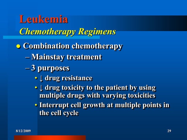 Leukemia slides | PPT
