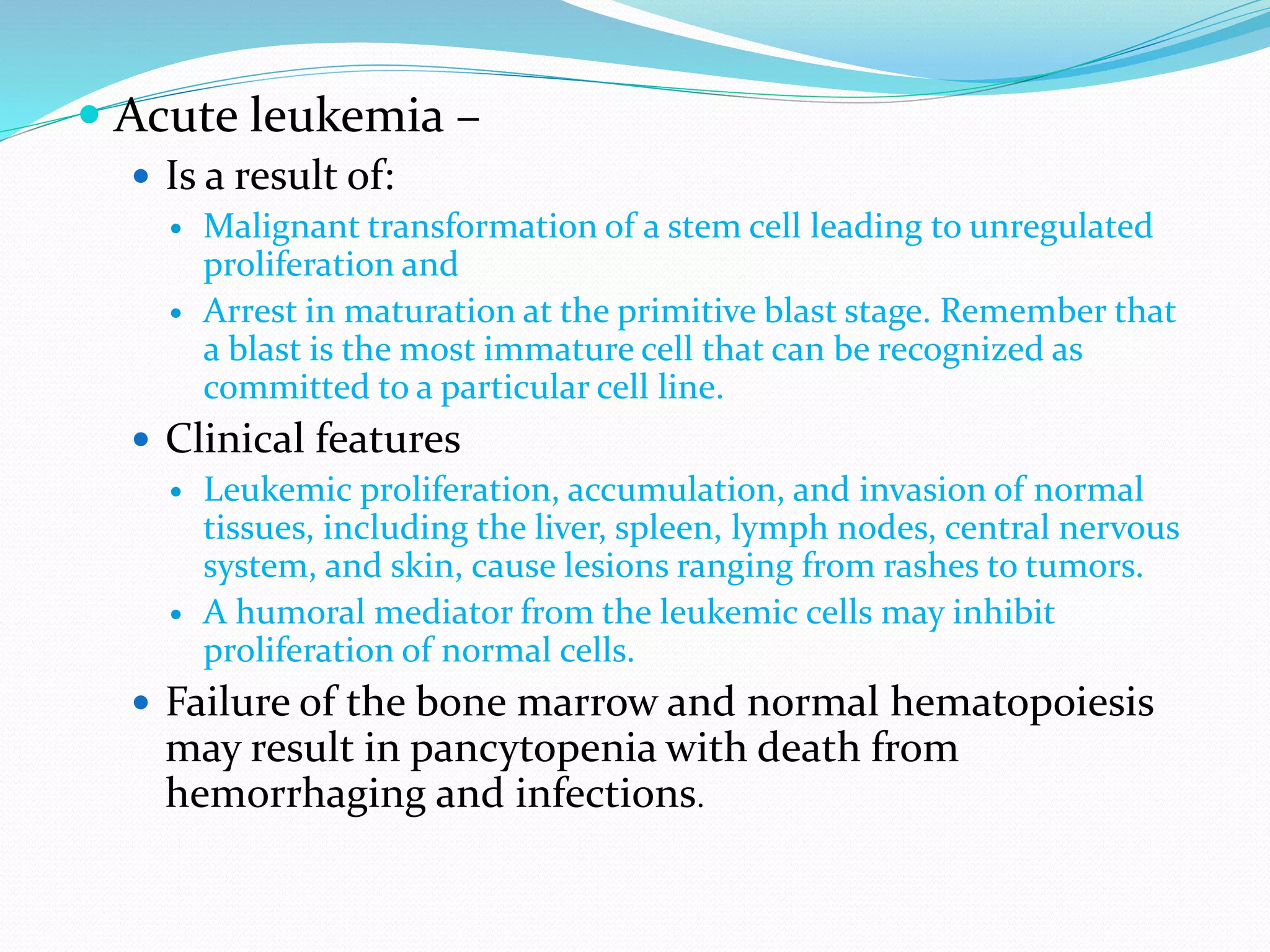 Leukemia | PPTX