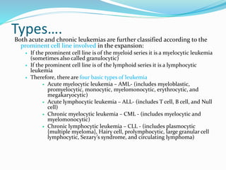 Leukemia | PPTX