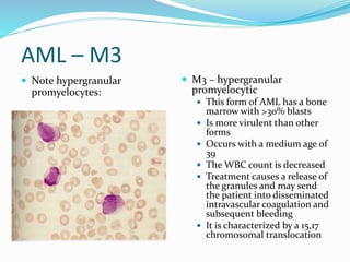 Leukemia | PPTX