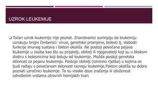 Leukemija | PPTX