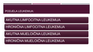 Leukemija | PPTX