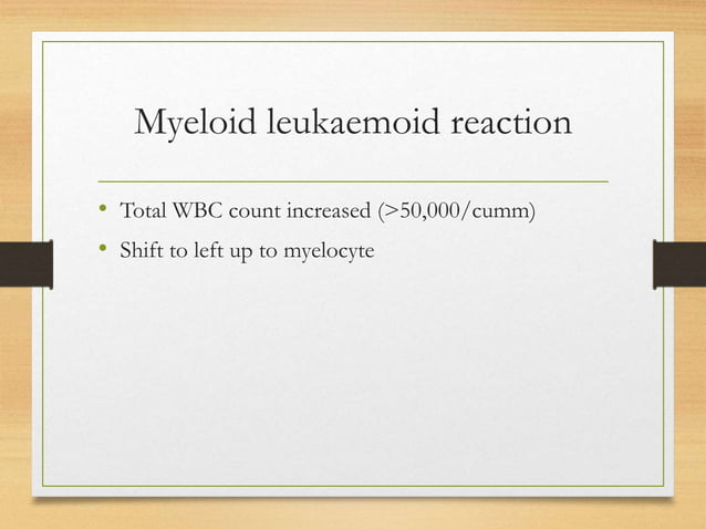 Leukemoid and lekoerythroblastic reaction | PPTX