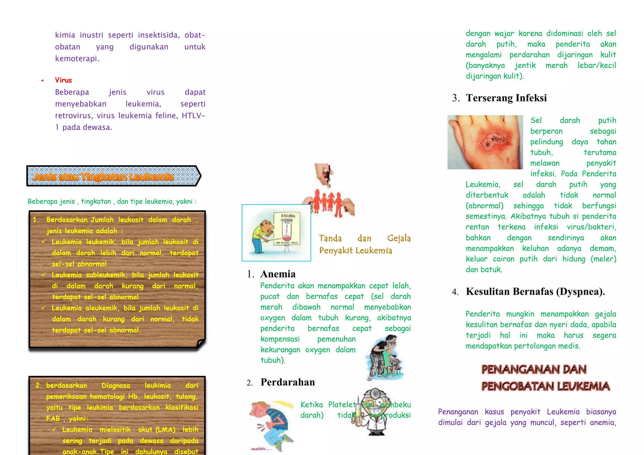 Leaflet Leukimia | DOCX
