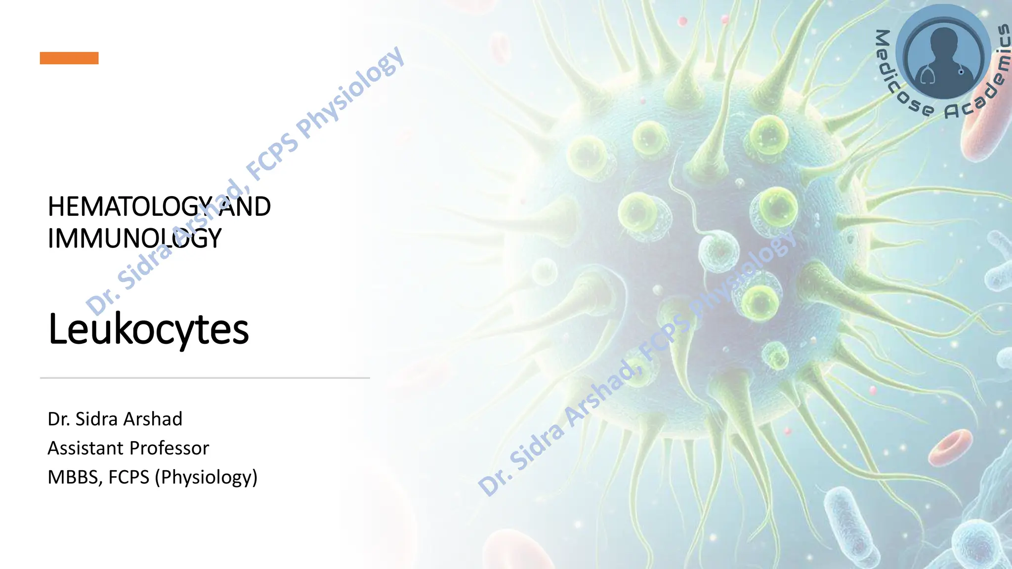 Hematology and Immunology - Leukocytes Functions | PDF