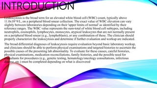 Leukocytosis | PPTX