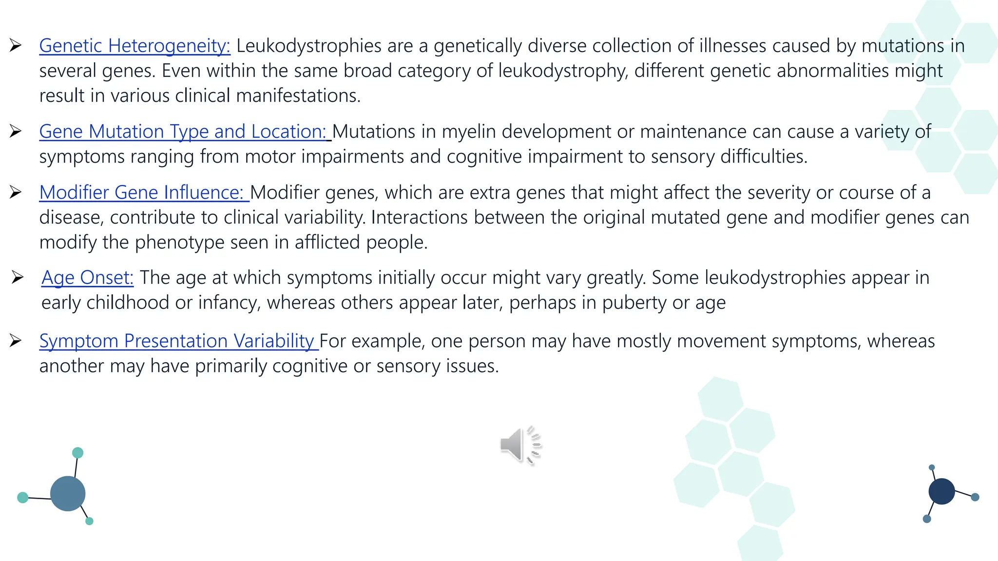 Leukodystrophy powerpoint project genetics | PPTX