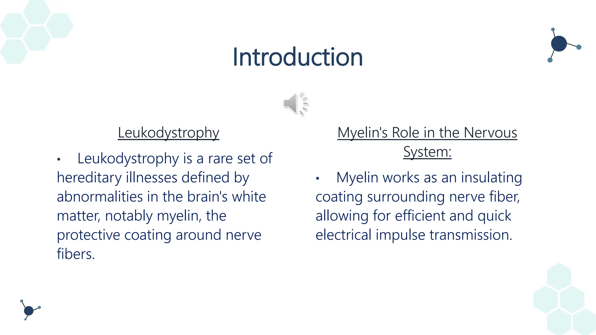 Leukodystrophy powerpoint project genetics | PPTX