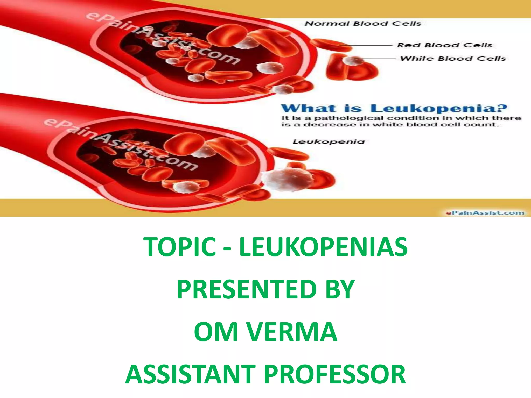 Leukopenias | PPT