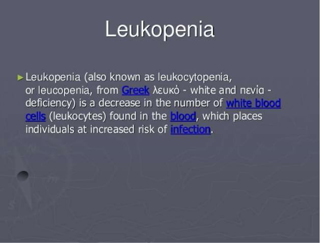 Leukopenias | PDF | Blood Disorders | Diseases and Conditions