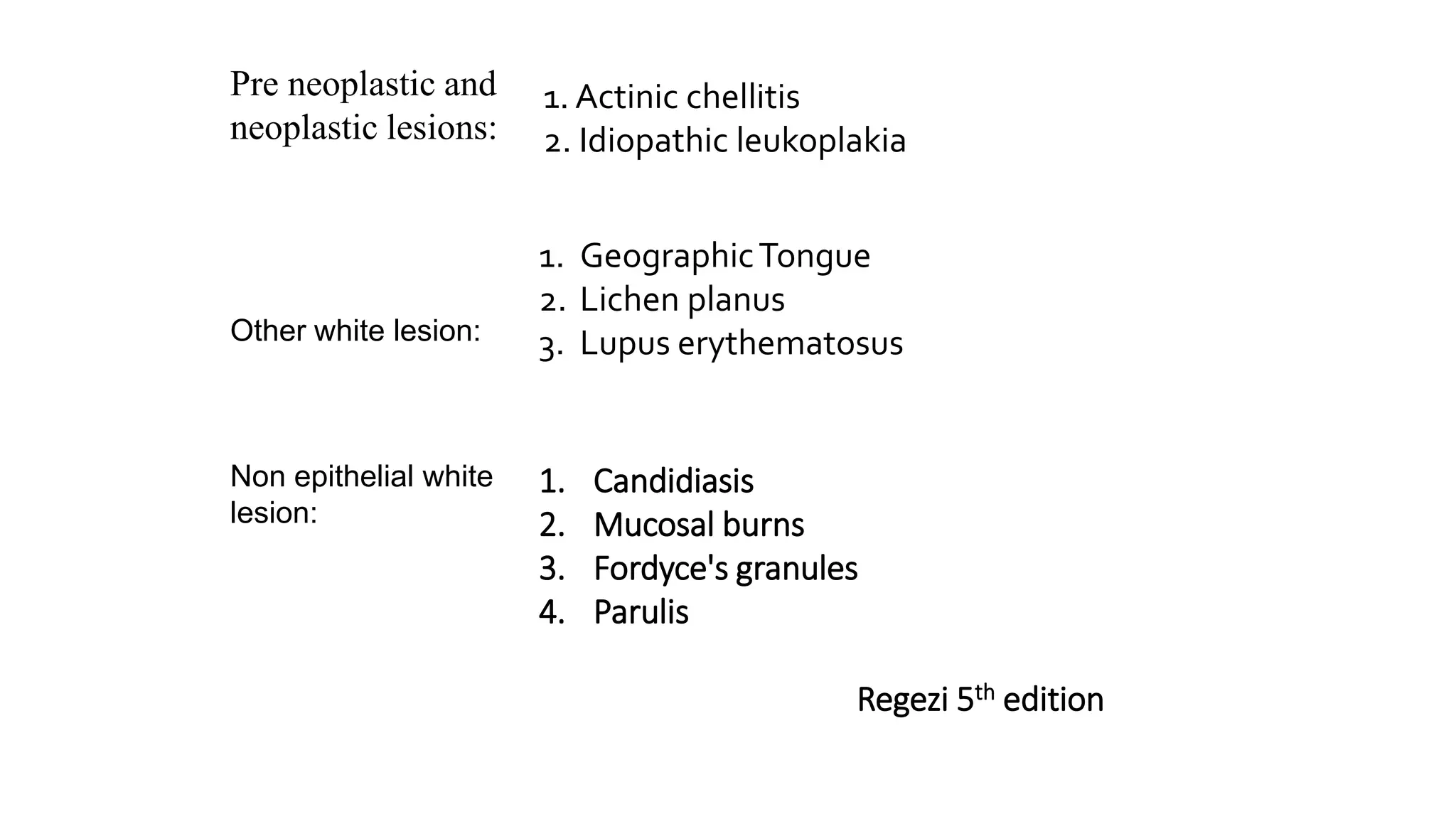 Pre cancerous lesion and condition | PPTX