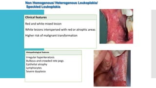 Pre cancerous lesion and condition | PPTX