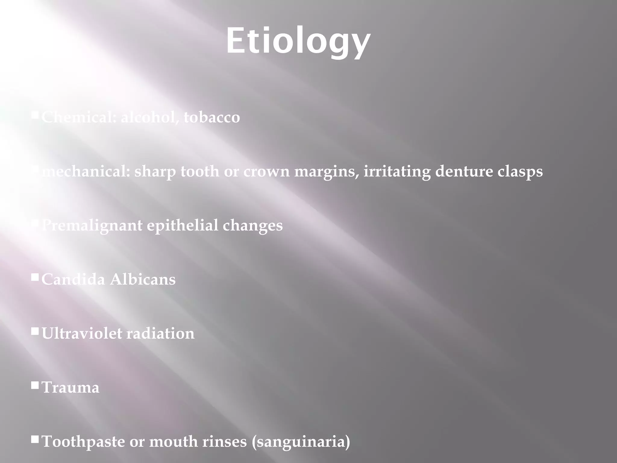 Leukoplakia final 1 | PPT